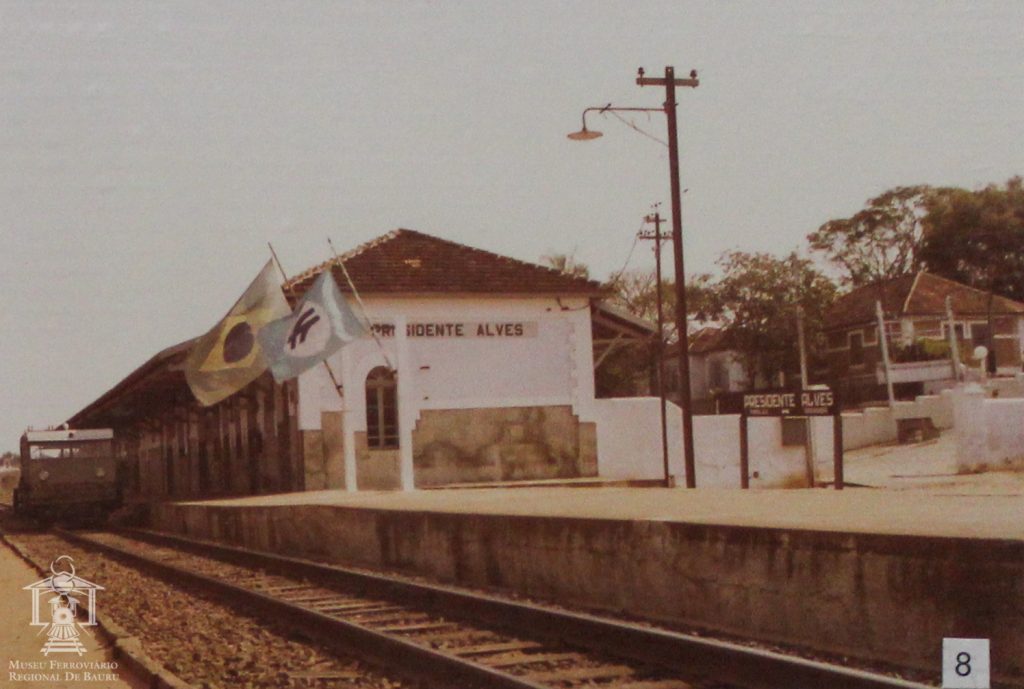 Estação de Presidente Alves SP - Museu Ferroviário Regional de Bauru
